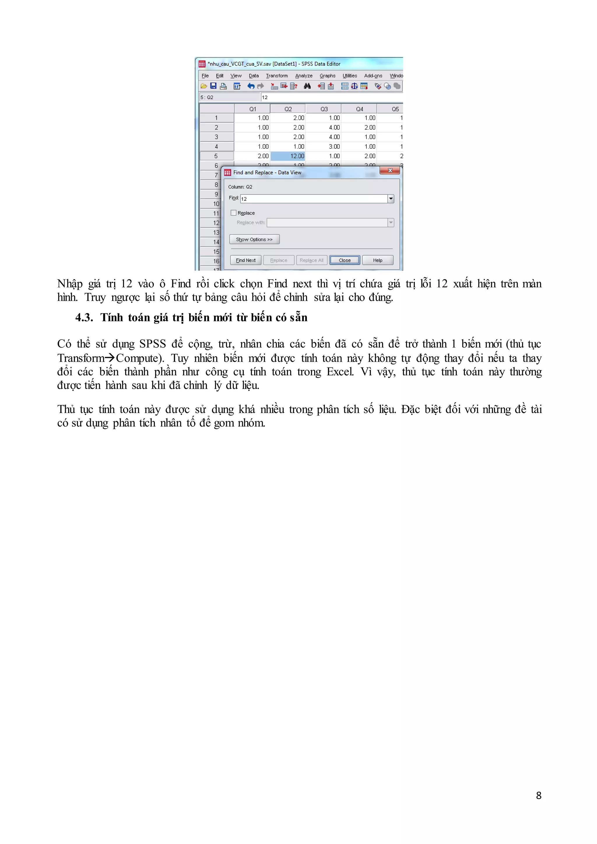 Huong dan spss_co_ban_nhung | PDF
