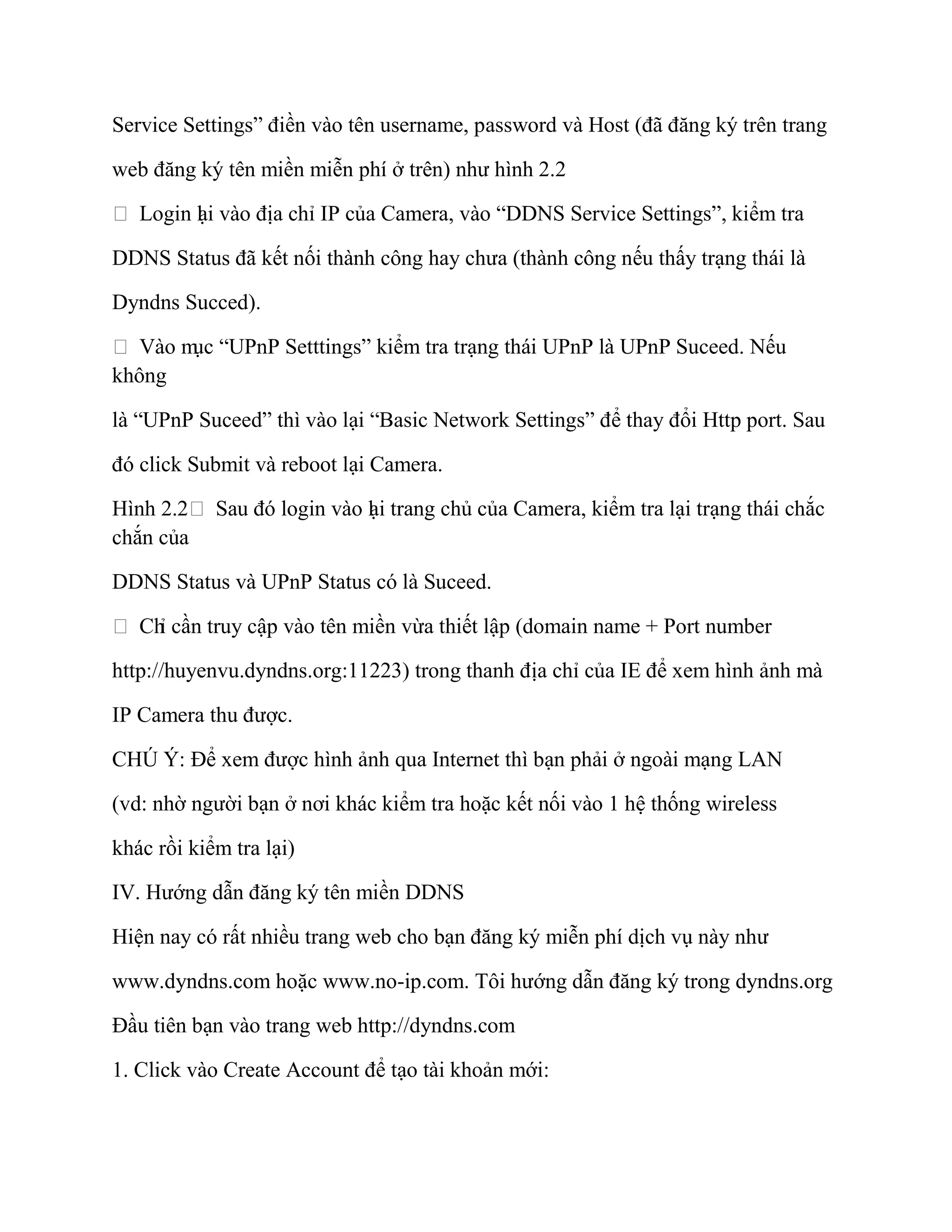 Huong dan su dung camera ip | PDF