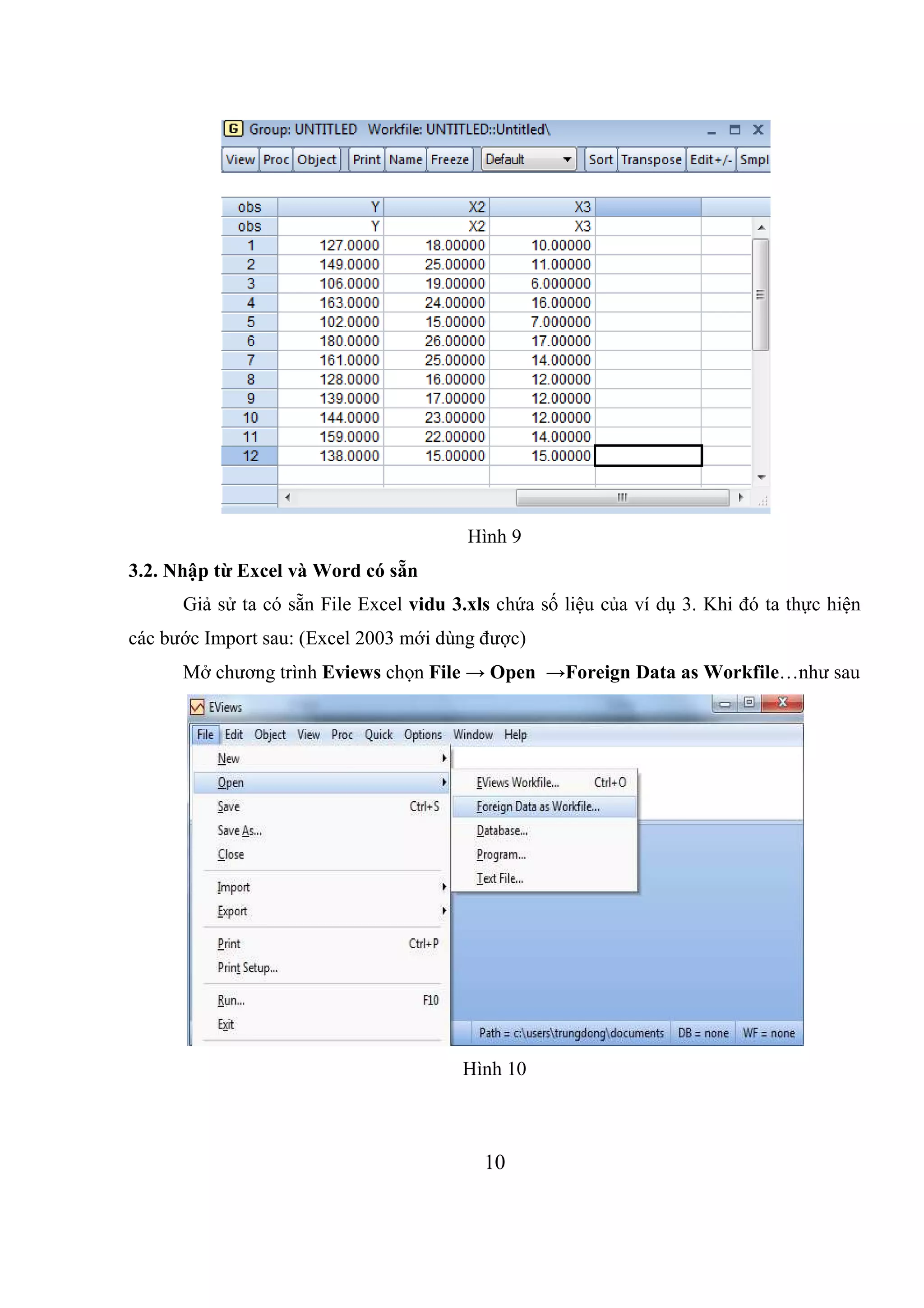 Huong dan su dung eview 7 | PDF