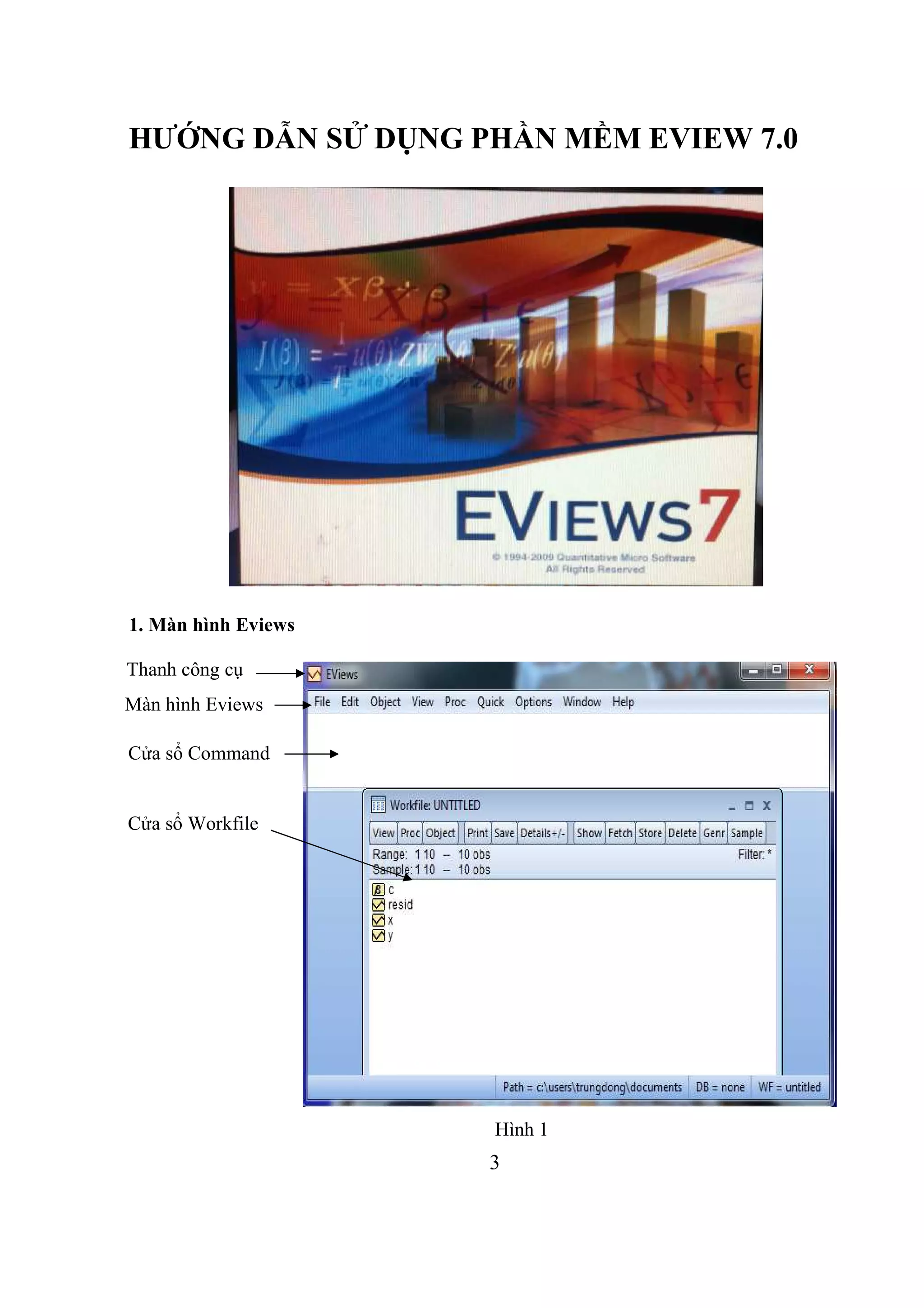 Huong dan su dung eview 7 | PDF