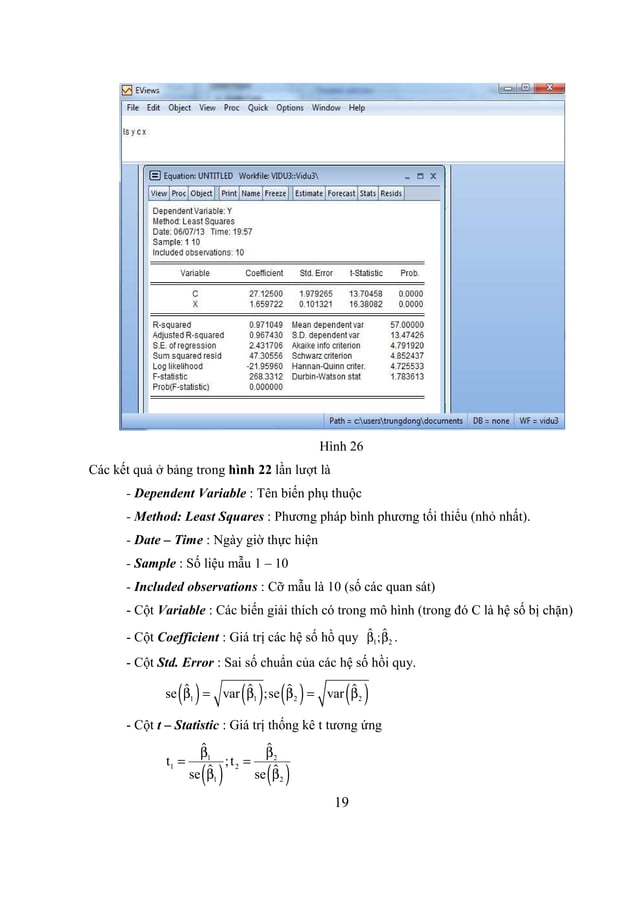 Huong dan su dung eview 7 | PDF