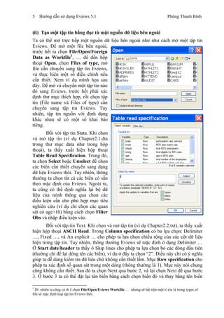 Huong dan su dung eviews 5.1 | PDF