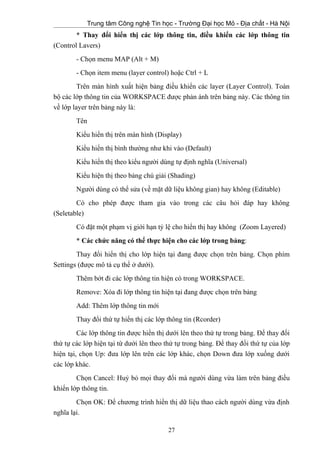 Huong dan su dung Mapinfo | PDF