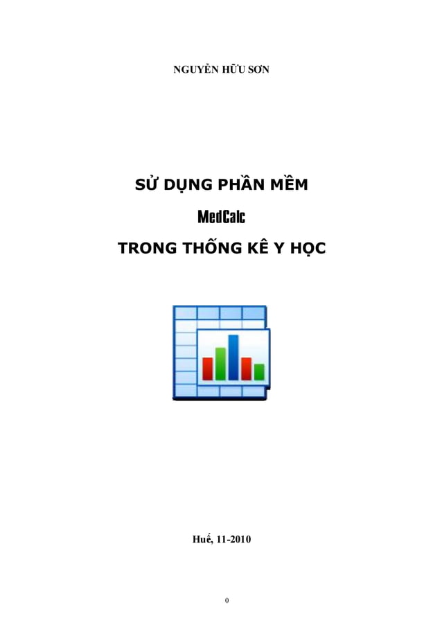 Huong dan su dung medcalc | PDF
