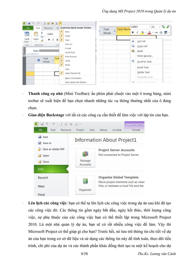 Huong dan su dung microsoft project | PDF
