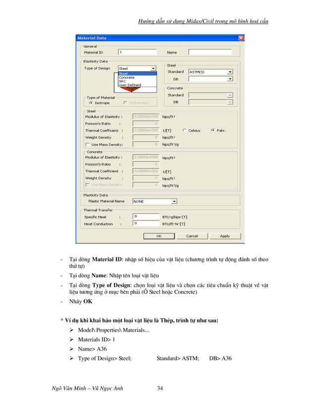 Huong dan su_dung_midas | PDF