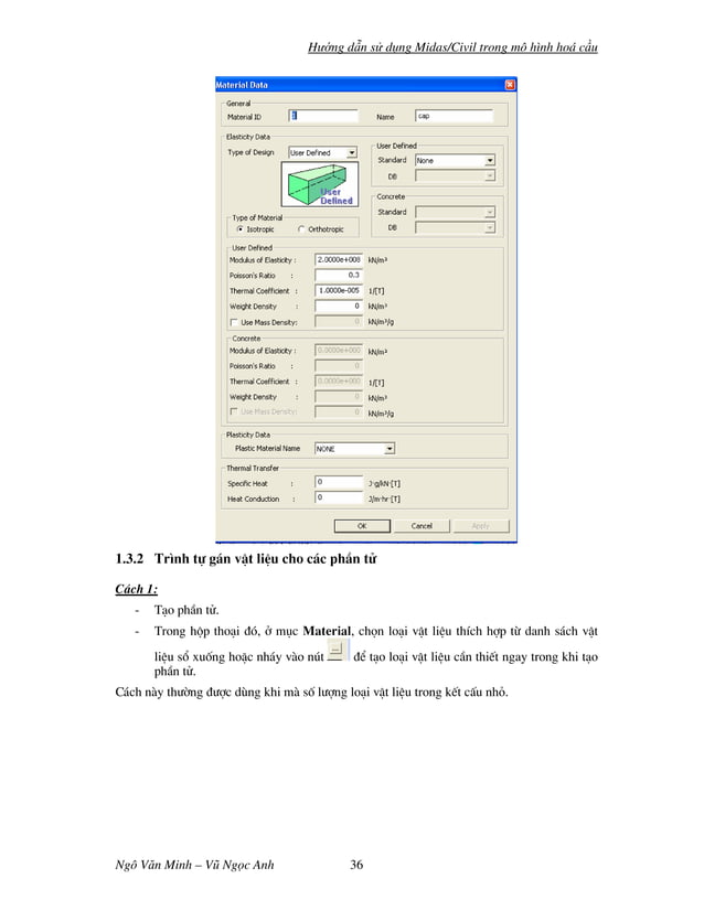 Huong dan su_dung_midas | PDF