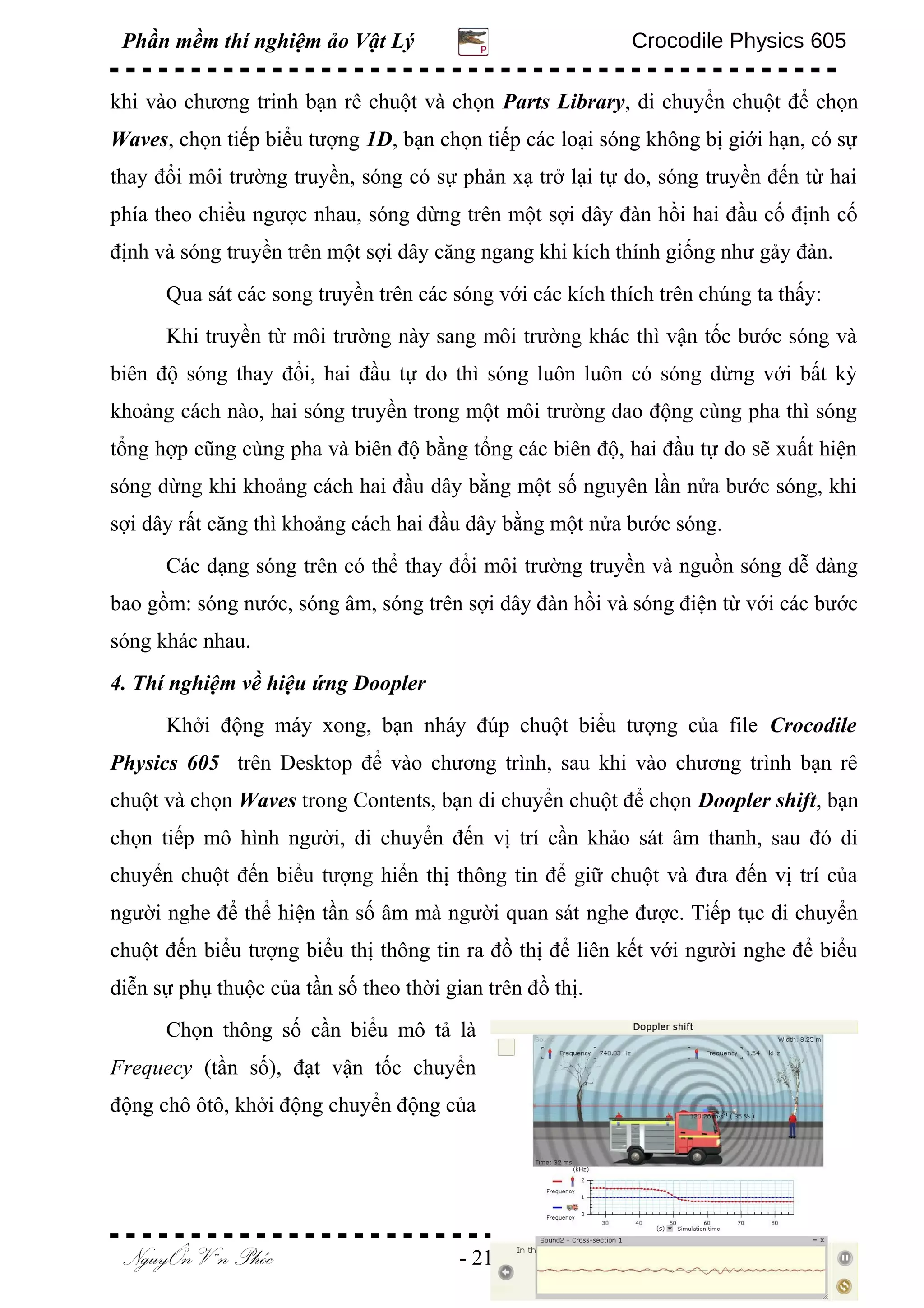 Huong dan su dung phan mem thi nghiem ao vat ly crocodile physics 605 ...