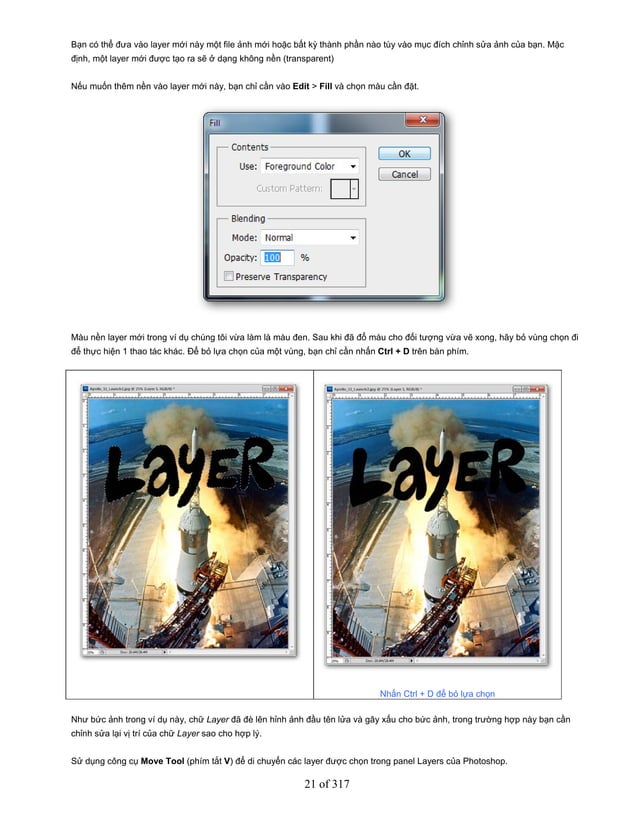 Huong dan su dung photoshop cs5 | PDF