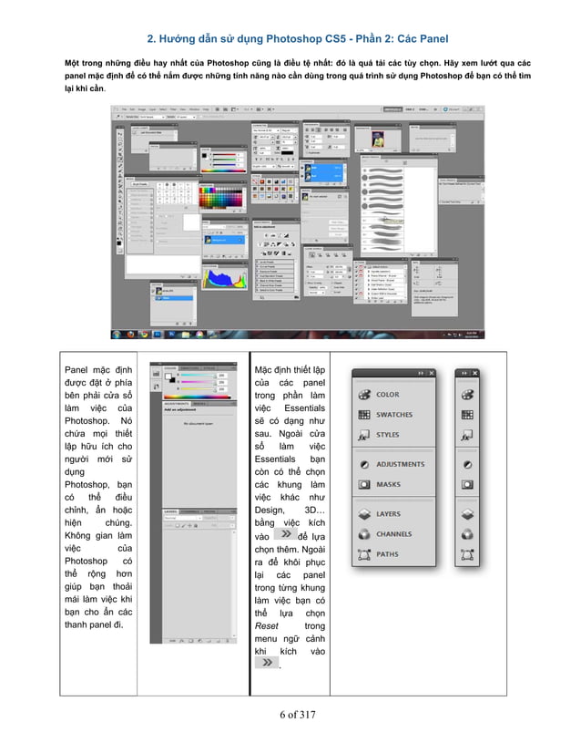 Huong dan su dung photoshop cs5 | PDF