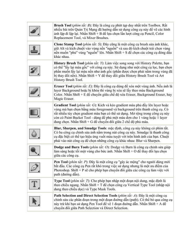 Huong dan su dung photoshop cs5 phan 1 | PDF