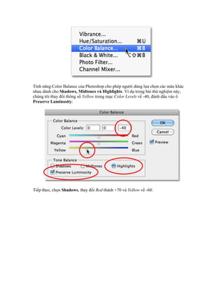 Huong dan su dung photoshop cs5 phan 14 | PDF