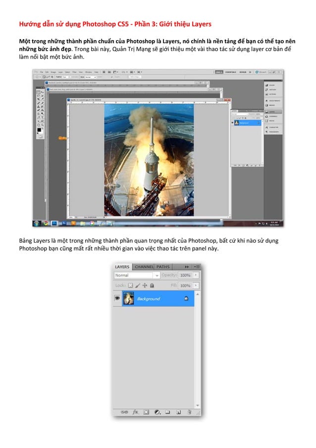 Hướng dẫn sử dụng Photoshop CS5 (tiếng Việt) | PDF