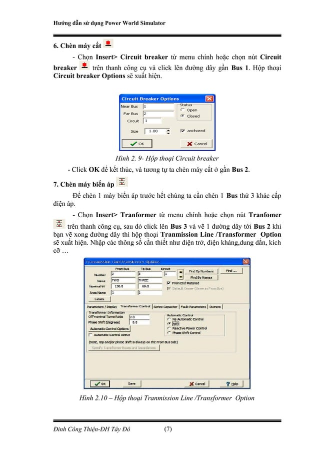Huong dan su dung powerworld | DOC
