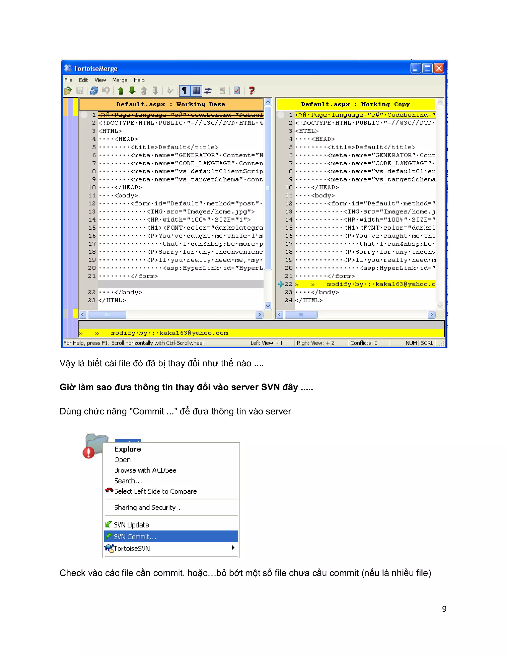 Huong dan su_dung_subversion | PDF