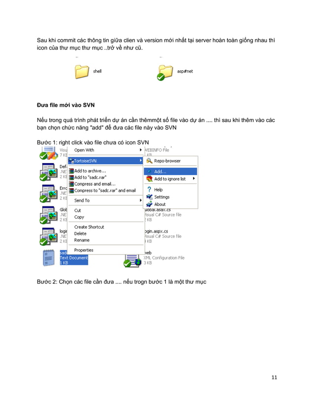 Huong dan su_dung_subversion | PDF