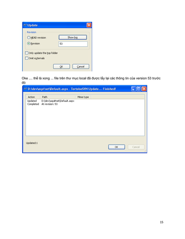 Huong dan su_dung_subversion | PDF