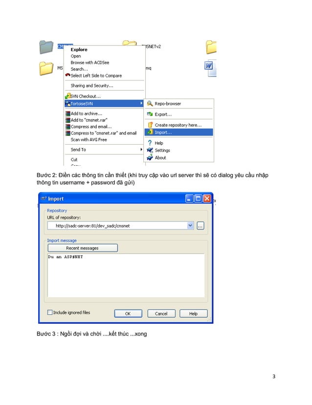 Huong dan su_dung_subversion | PDF