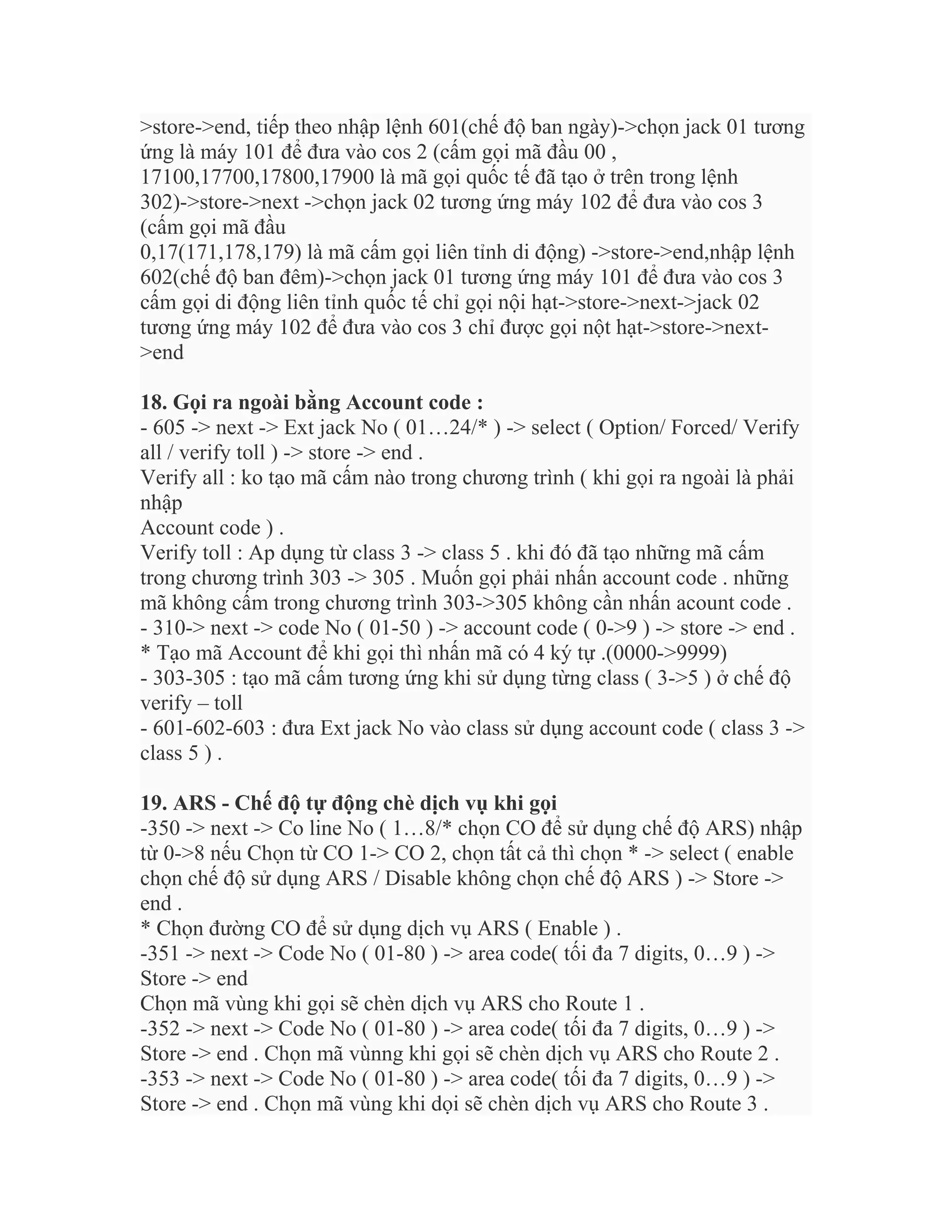 Huong dan su dung va lap trinh tong dai dien thoai panasonic | PDF