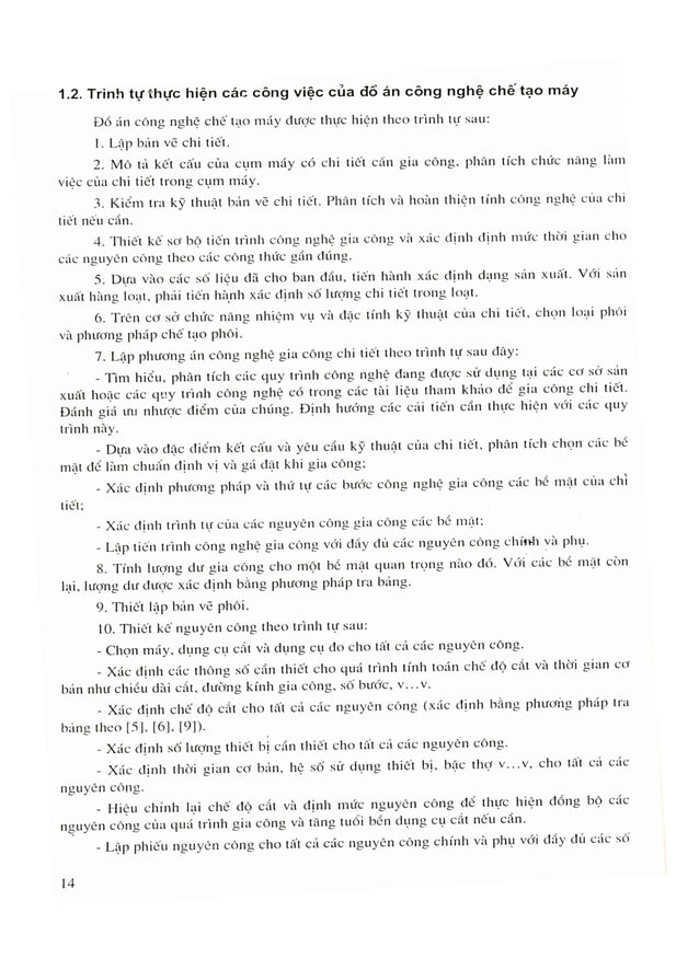 Huong dan thiet ke do an cong nghe che tao may | PDF