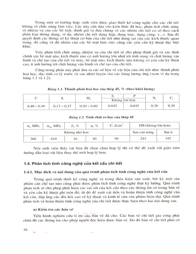 Huong dan thiet ke do an cong nghe che tao may | PDF