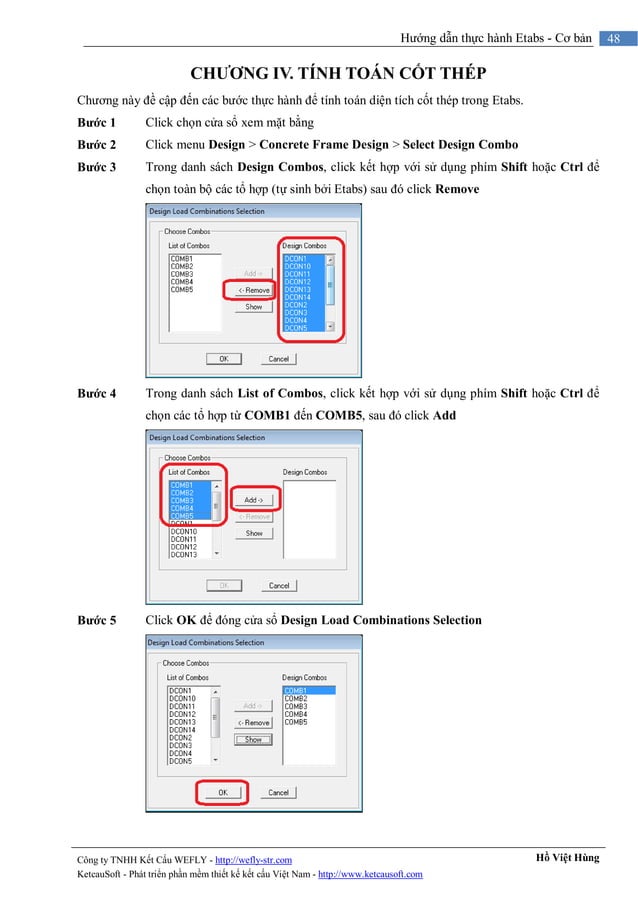 Hướng dẫn thực hành Etabs (cơ bản) | PDF