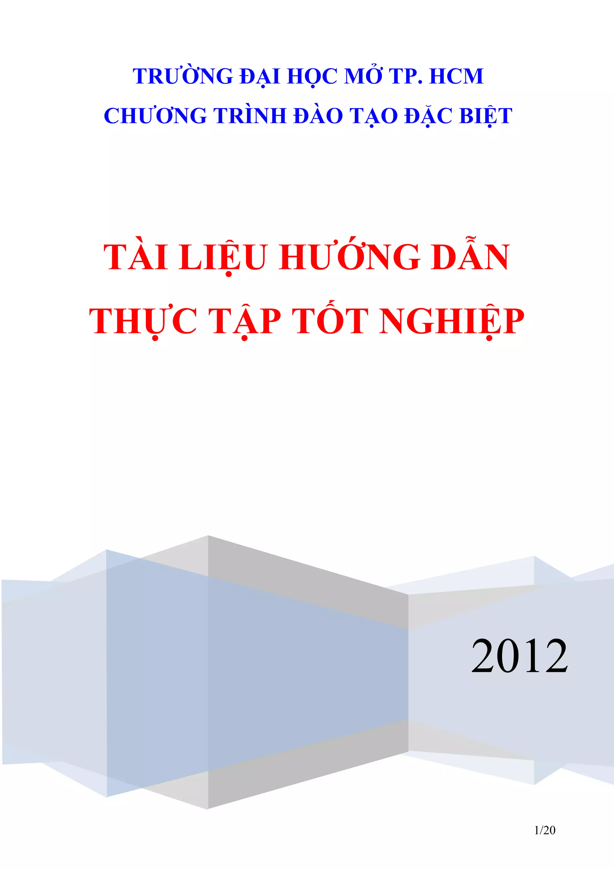 Huong dan thuc tap | PDF