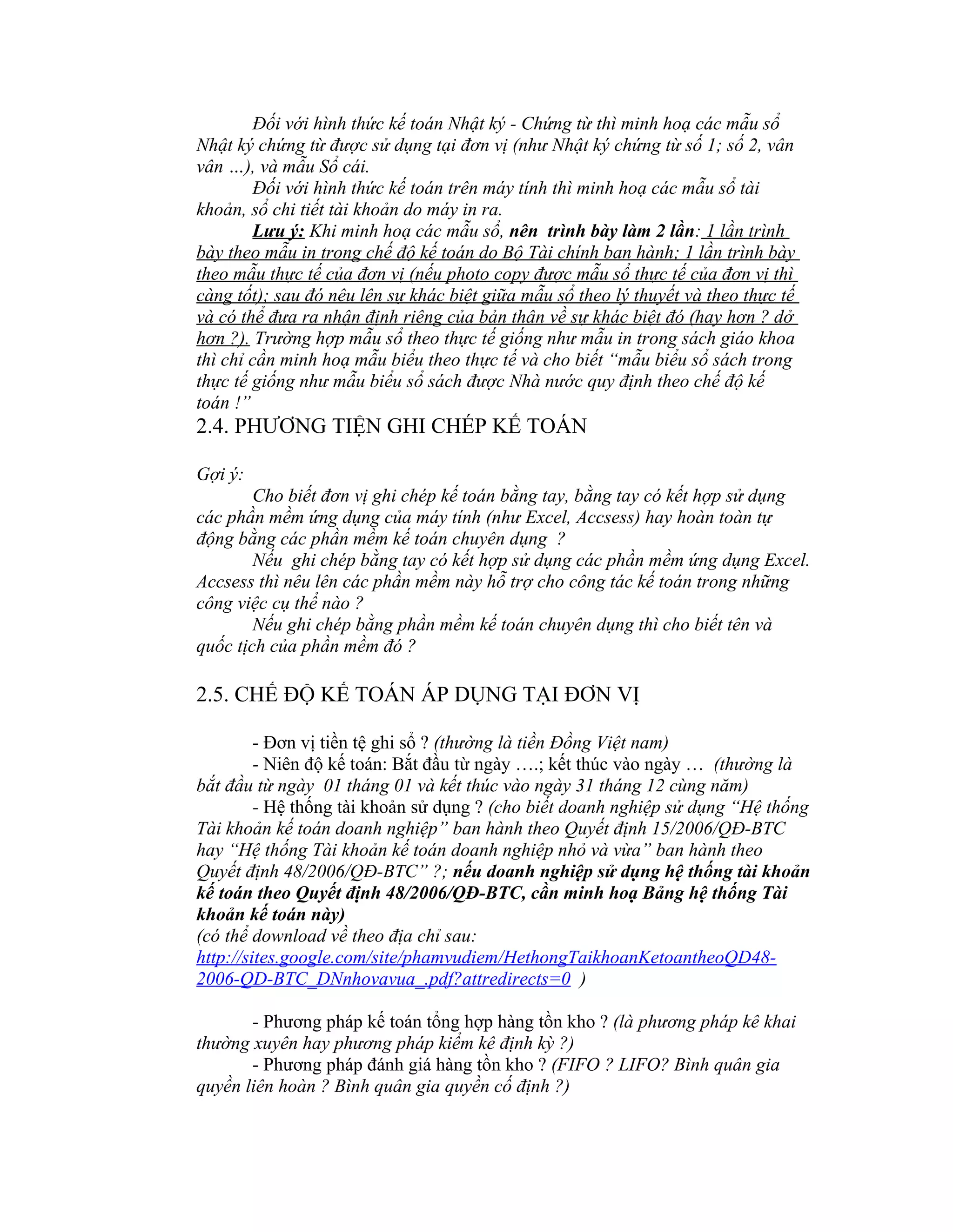 Huong dan thuc tap tot nghiep chuong 1,2,5 | PDF