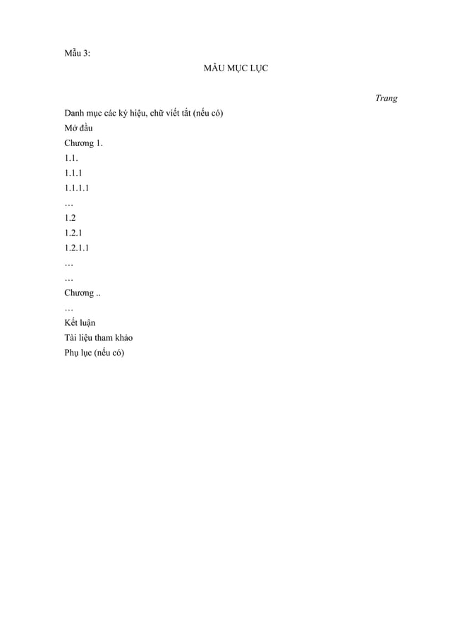 Huong dan trinh bay viet khoa luan | PDF