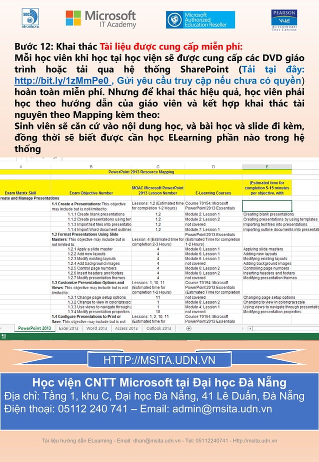 Huong dan hoc elearning | PDF