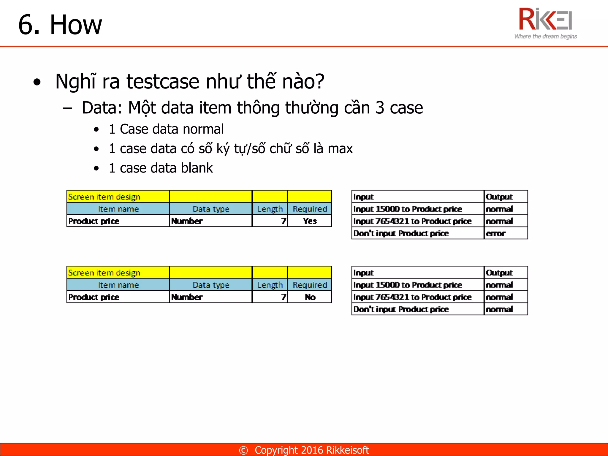[Seminar] Hướng dẫn viết test case | PPTX