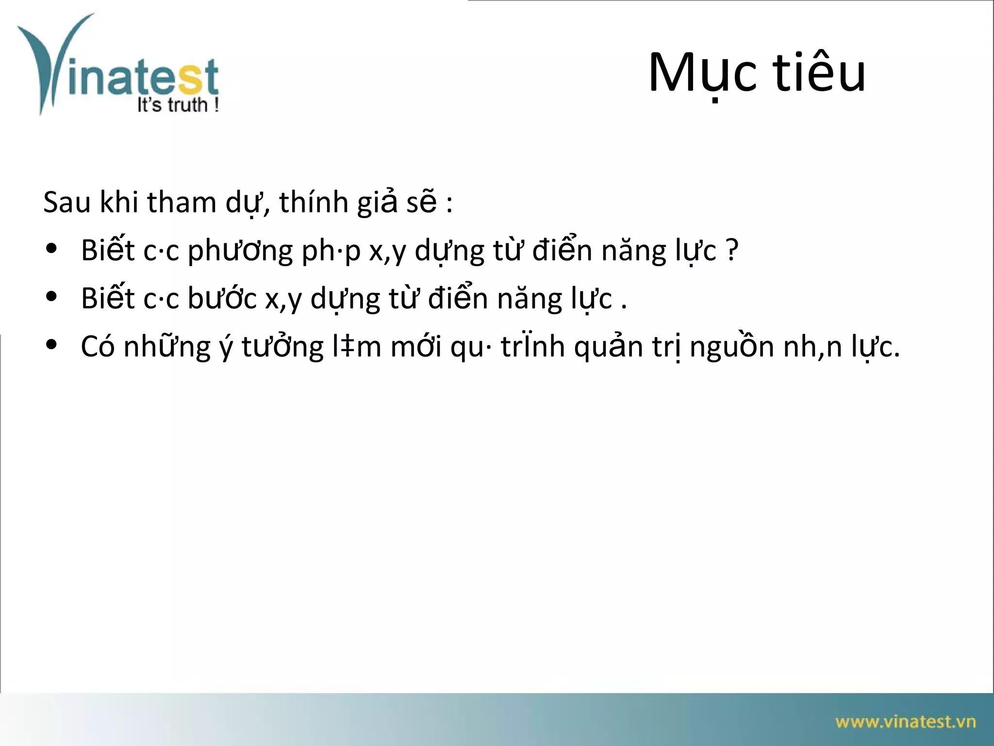 Huong dan xay dung tu dien nang luc | PPT