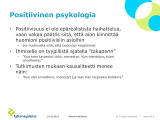Huotilainen miten saisi tilaa ajattelulle | PDF