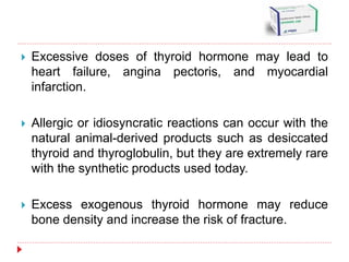 Hypothyroidism Diagnosis, Etiopathogenesis and Treatment | PPTX