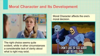 Lesson 9 moral development and the moral agent | PPTX