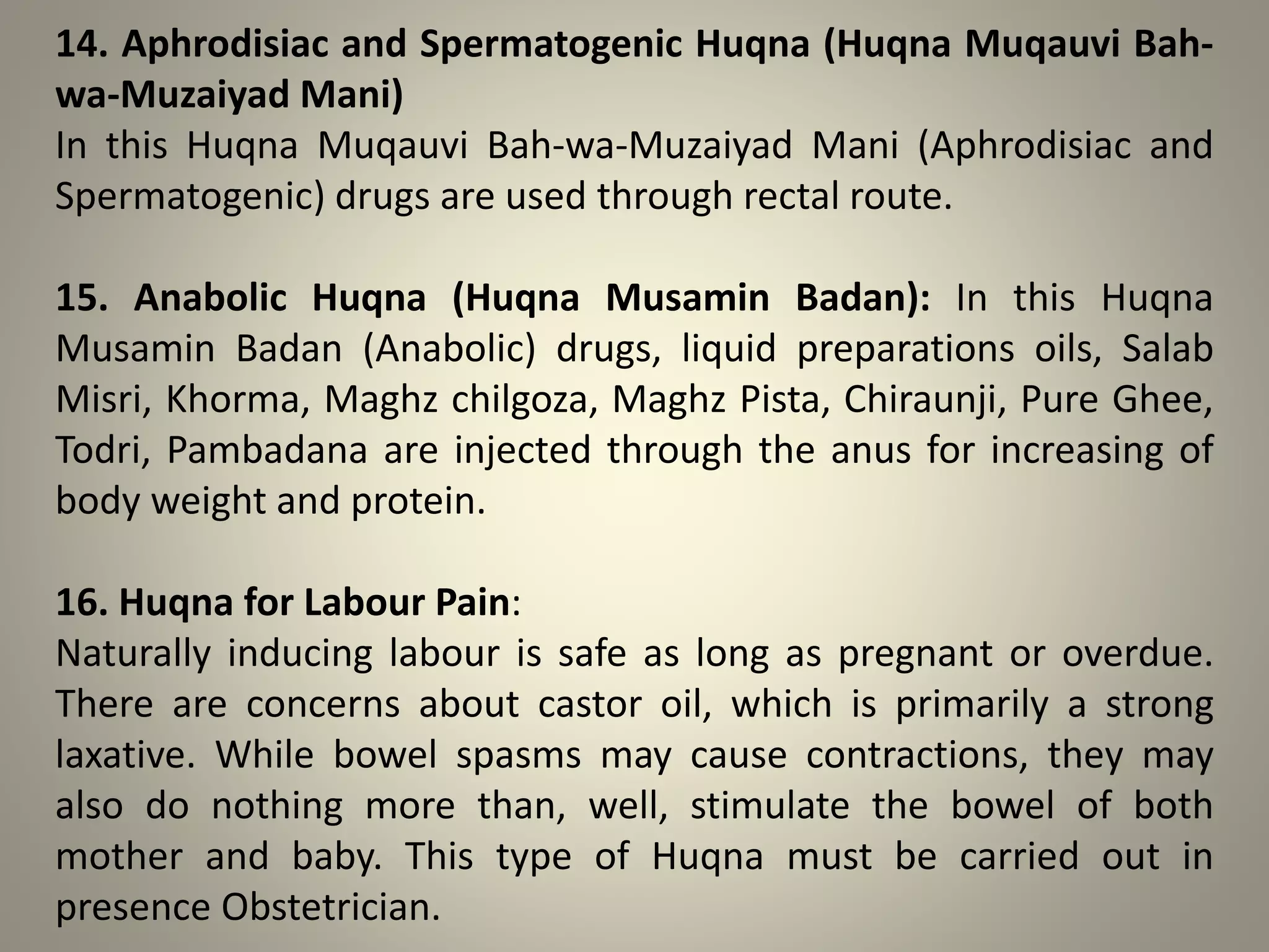 Huqna or enema therapy according to ibn sina | PPTX | Islam | Religion ...