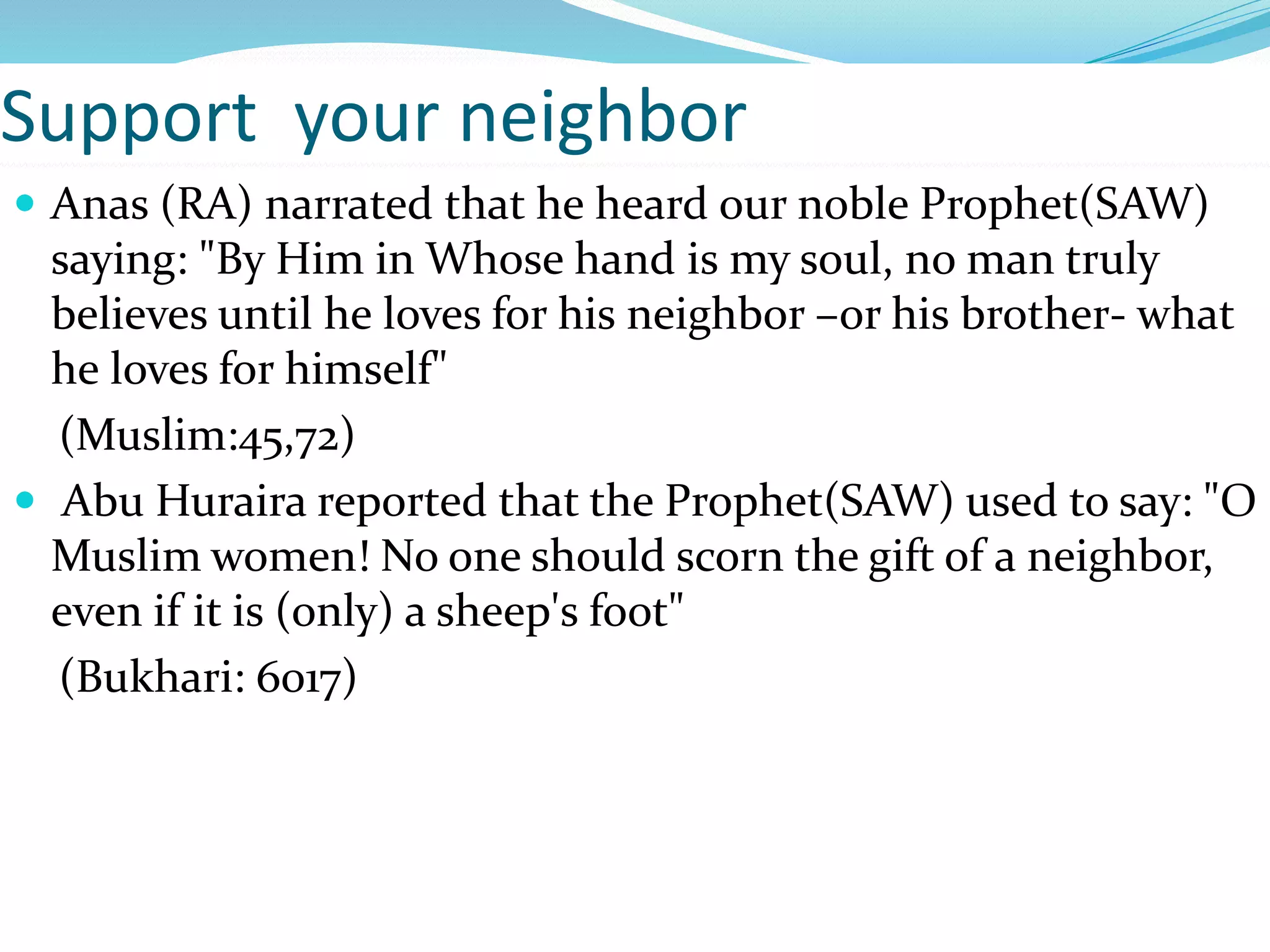 Huqooq ul ibad and last sarmon lect20 | PPTX