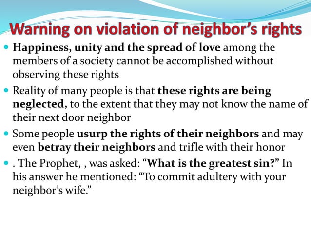 Huqooq ul ibad and last sarmon lect20 | PPTX