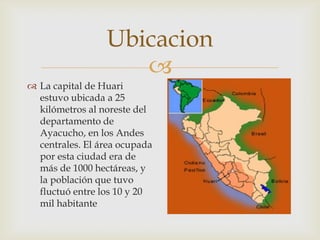 La cultura Huari | PPTX