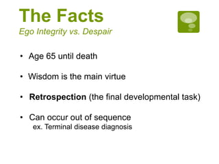 Erik Erikson's Eight Stages of Psychosocial Development | PPTX