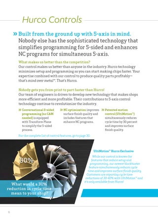 Hurco 5 axis-brochure | PDF