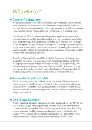Hurco 5 axis-brochure | PDF