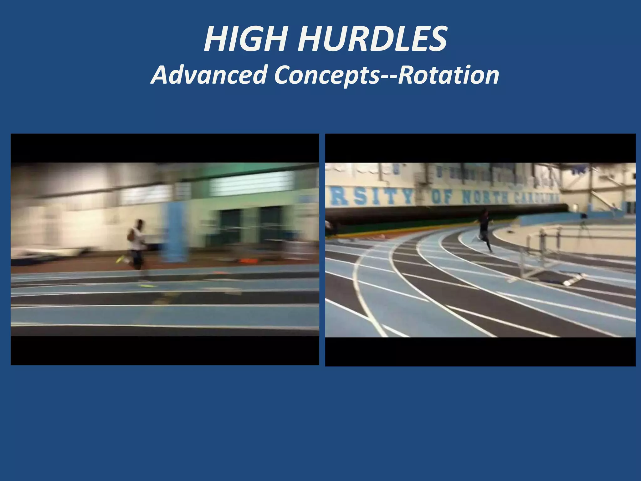 Hurdle technique and training NCCA Clinic 14 | PPTX