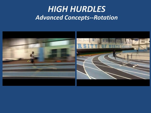 Hurdle technique and training NCCA Clinic 14 | PPT