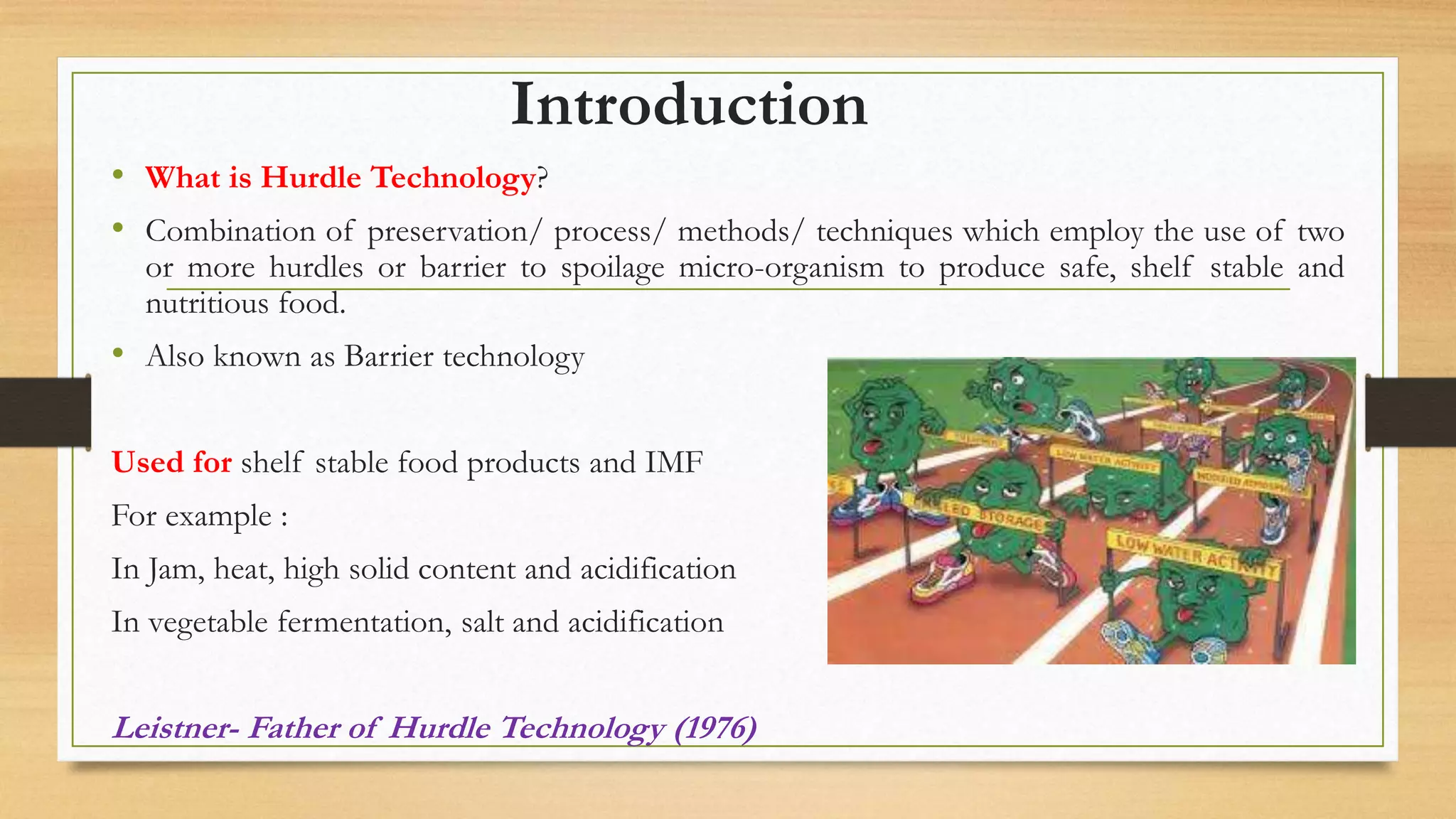 Hurdle technology | PPTX
