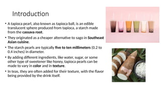 Hurdle technology - tapioca boba tea.pptx
