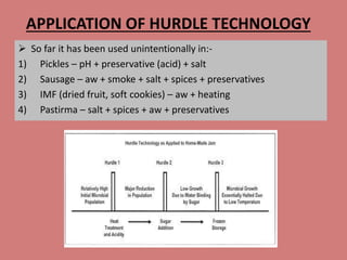 Hurdle technology for food preservation | PPTX