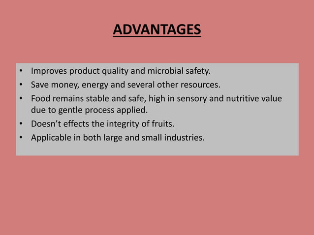 Hurdle technology for food preservation | PPTX