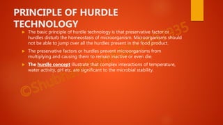 Hurdle technology in Fish Preservation | PPTX