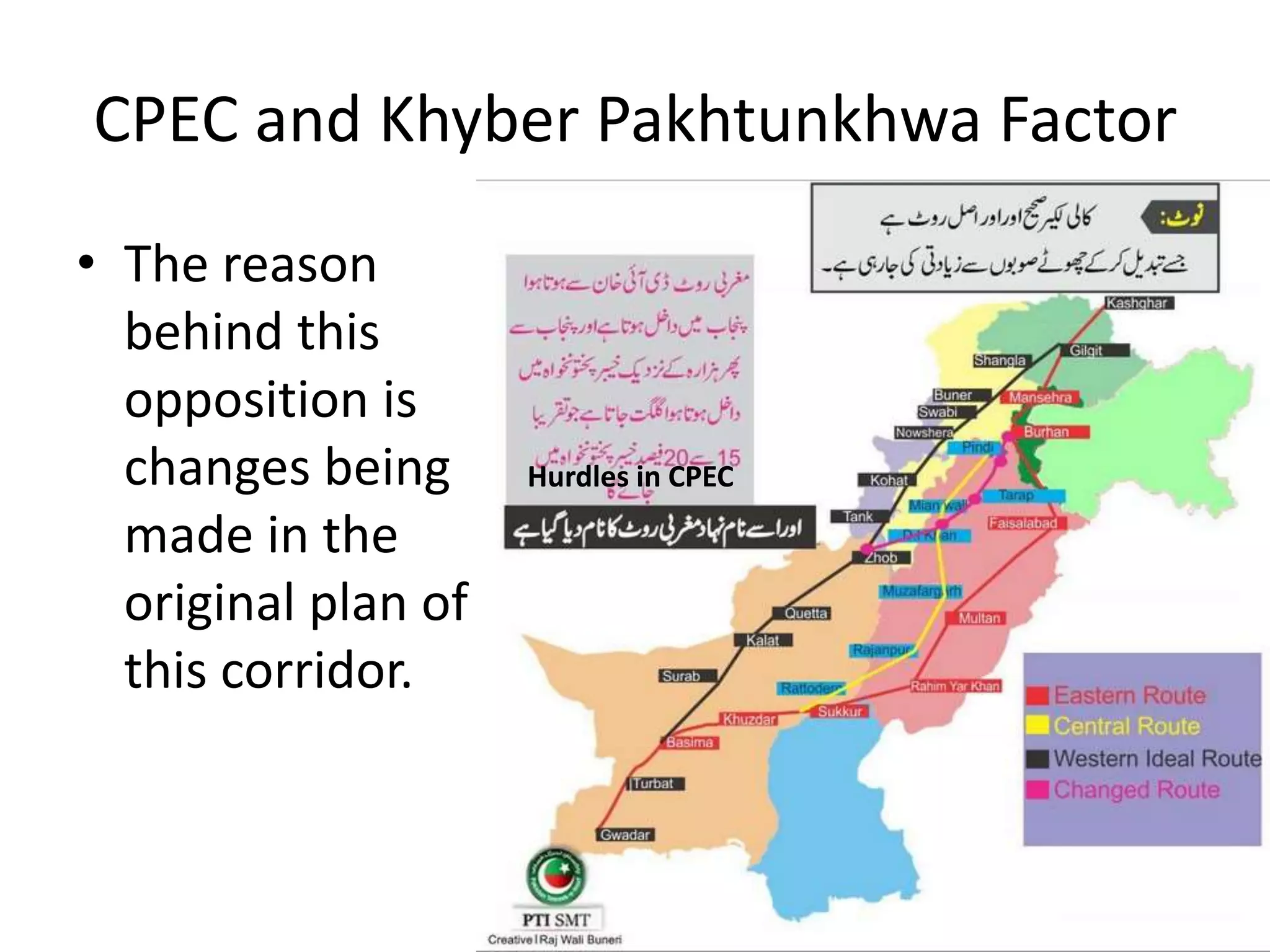 Hurdles in CPEC | PPT